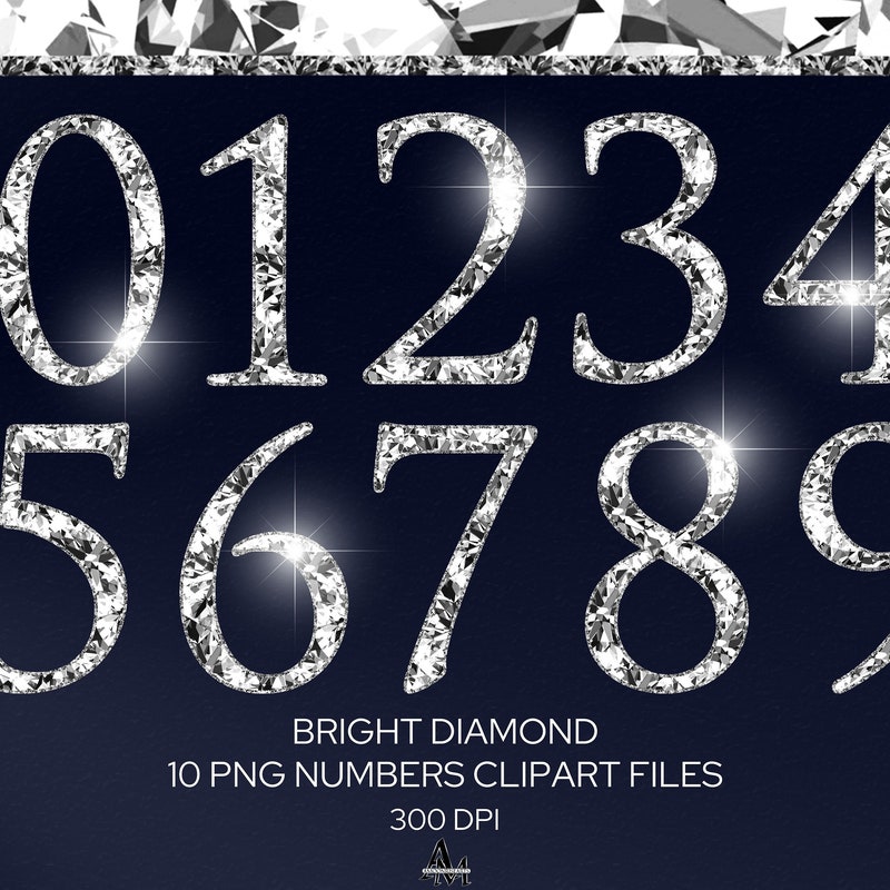 Number Clipart - Etsy