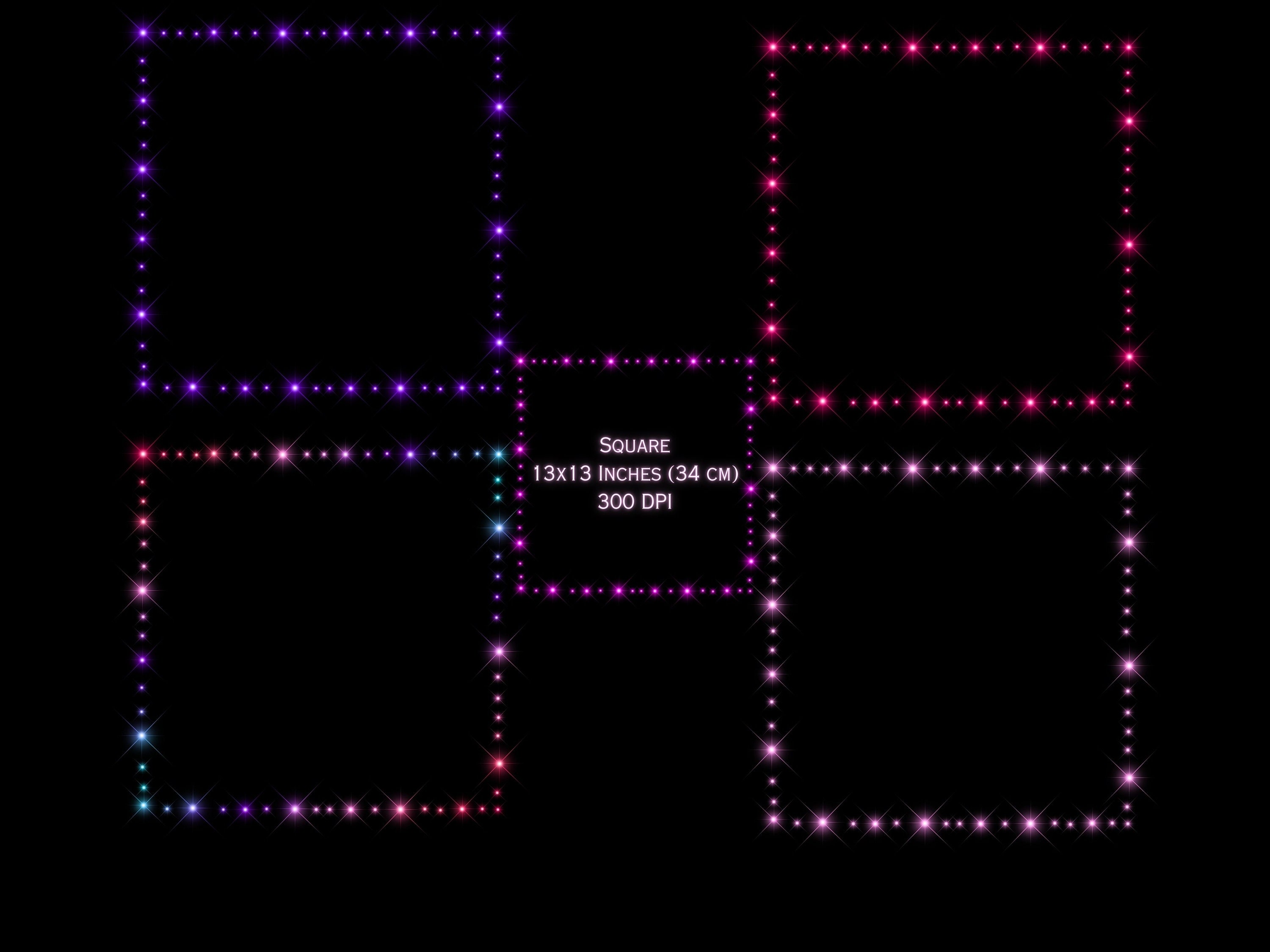 Pink Sparkle Frames Transparent PNG, Purple & Pink Glitter Frame ...