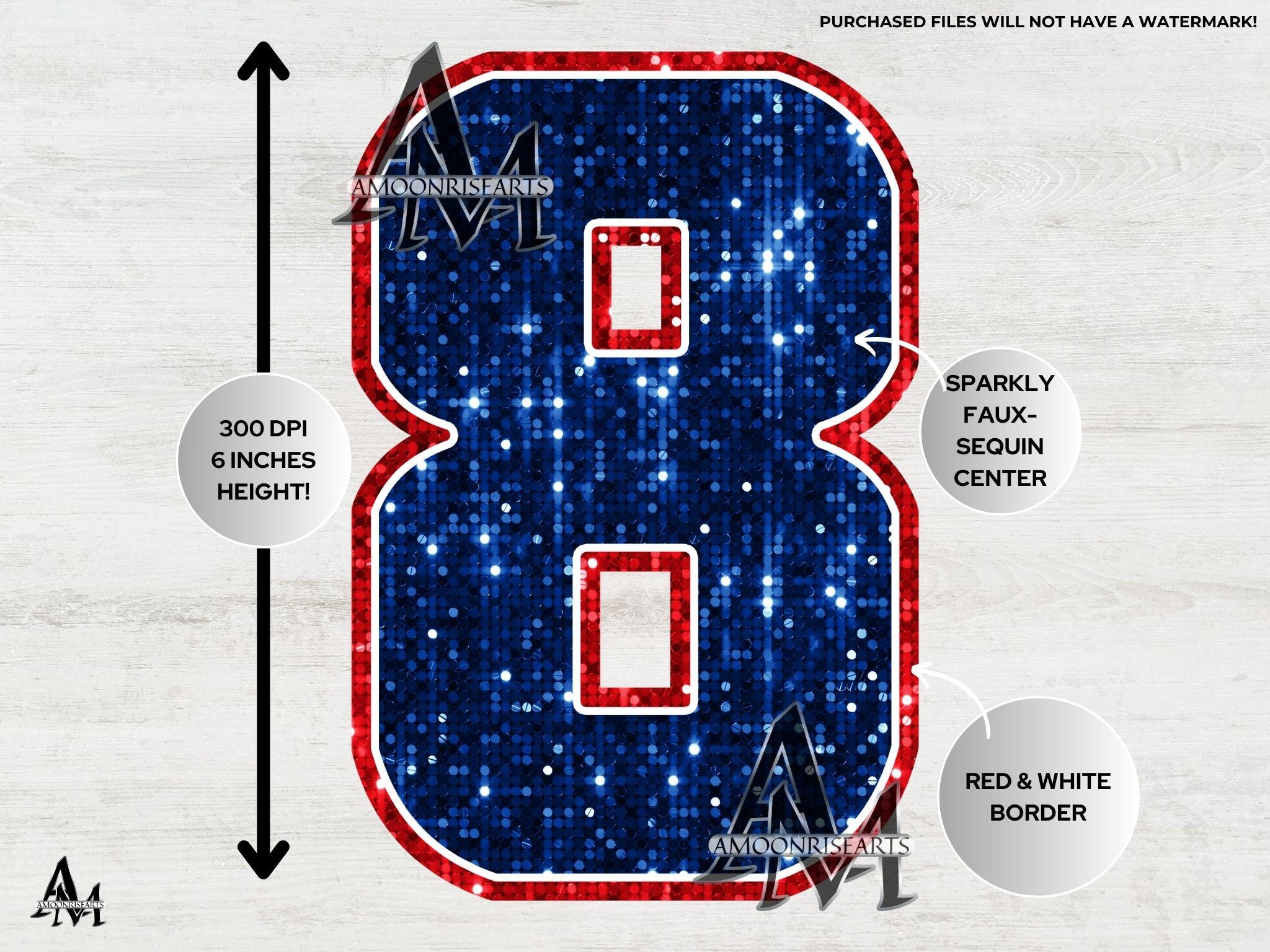 Red & Blue Varsity Alphabet Clipart, Royal Blue Sequin Letter and ...