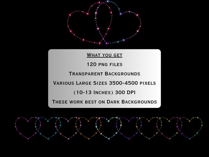 Rainbow Sparkle Frame Clipart Multipack Bundle of 120 Colourful Star ...