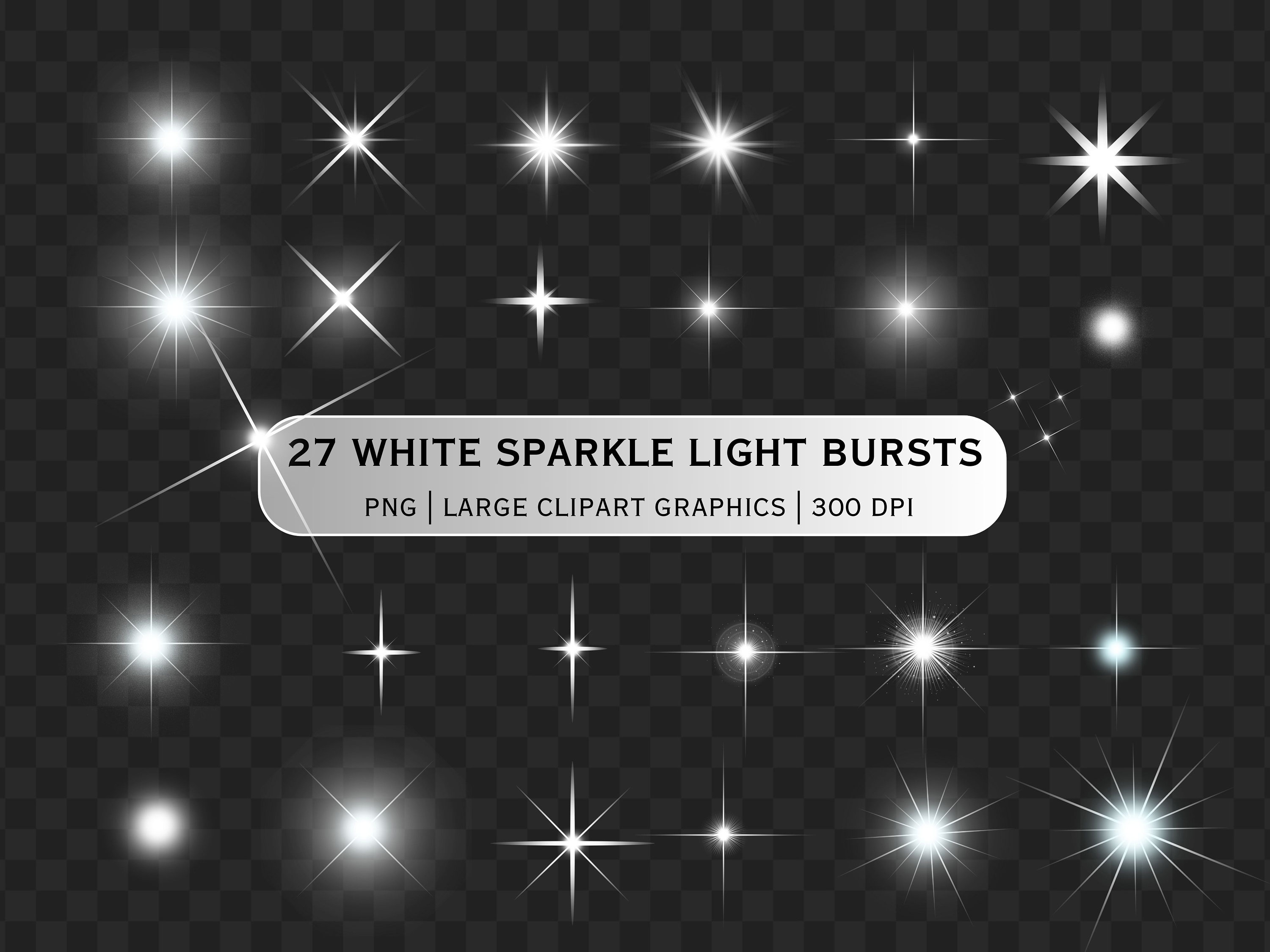 White Sparkles Clipart Free Vectors, PNGs, Mockups & Backgrounds