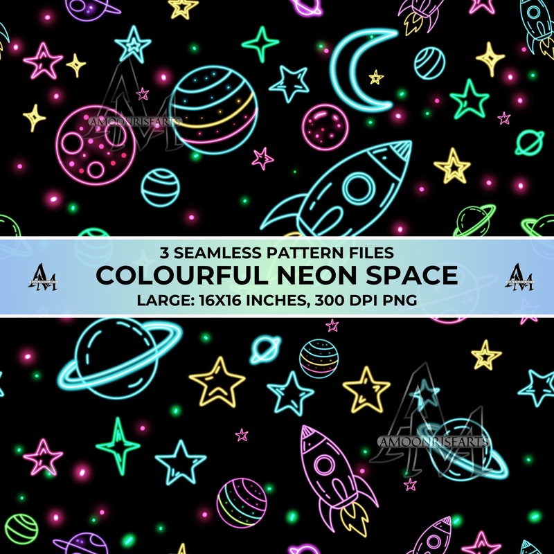 Retro Space Fabric - Etsy