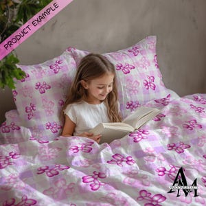 Pink Balloon Dog Seamless Pattern Files, Set of 6 Pink Bubble Dog ...