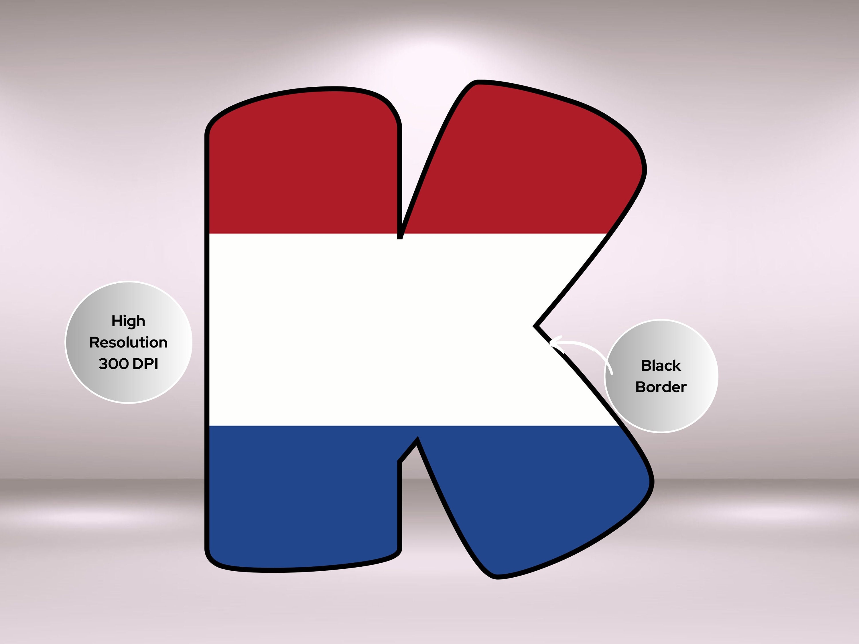 Dutch Flag Alphabet PNG Set of Netherlands Letter & Number Clipart ...