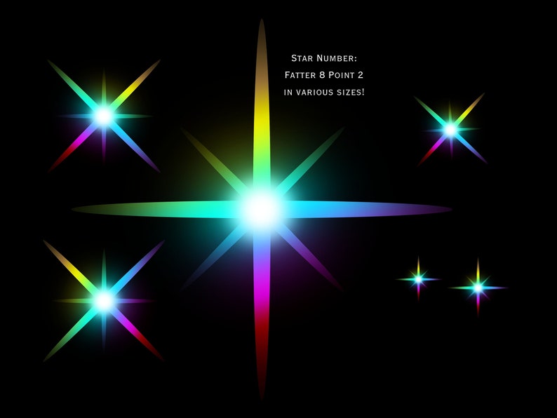 Rainbow Sparkle PNG, Glowing Starlight Clipart, Shining Light Effect ...