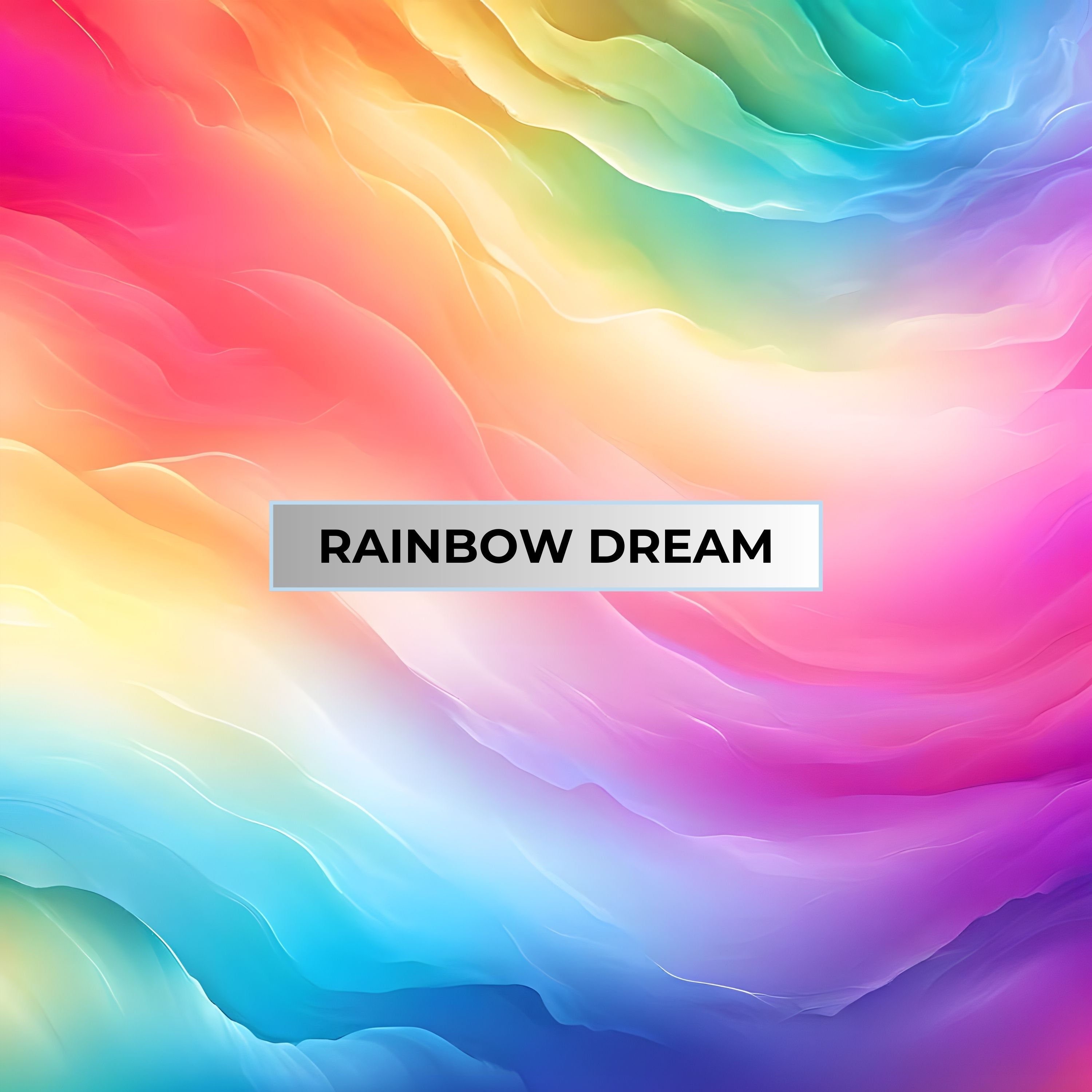 Pastel Rainbow Digital Paper, Bright Colourful Backgrounds for ...