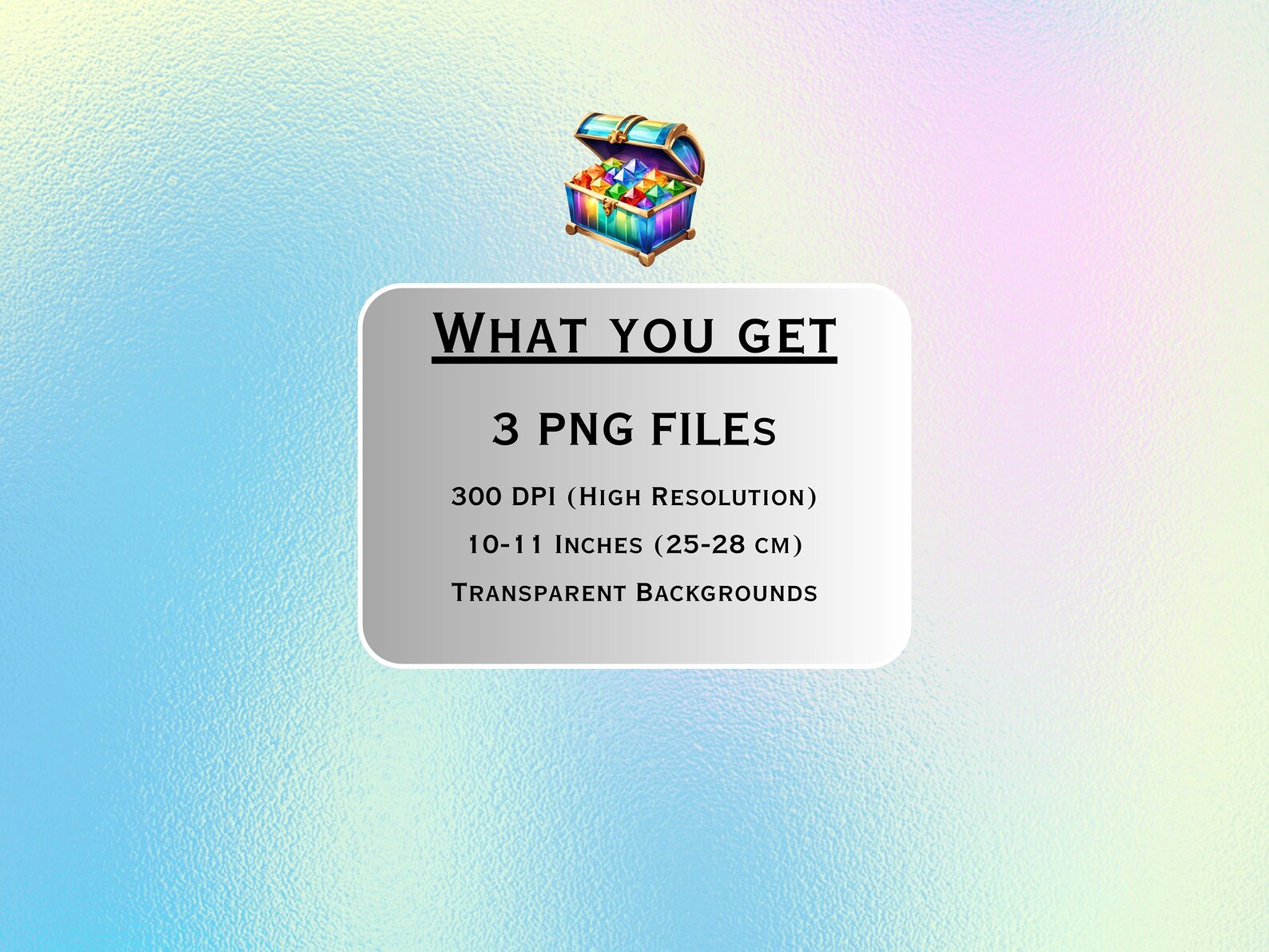 Treasure Chest PNG, Colourful Treasure Clipart With Jewels and Gems ...