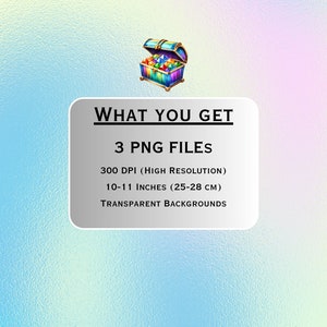 Treasure Chest PNG, Colourful Treasure Clipart With Jewels and Gems ...