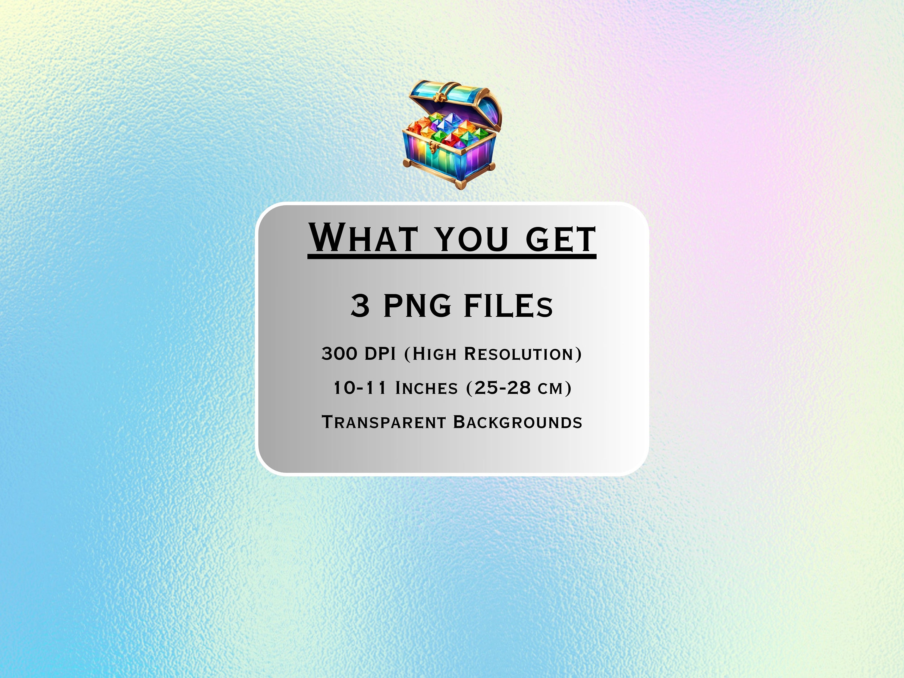 Treasure Chest PNG, Colourful Treasure Clipart With Jewels and Gems ...