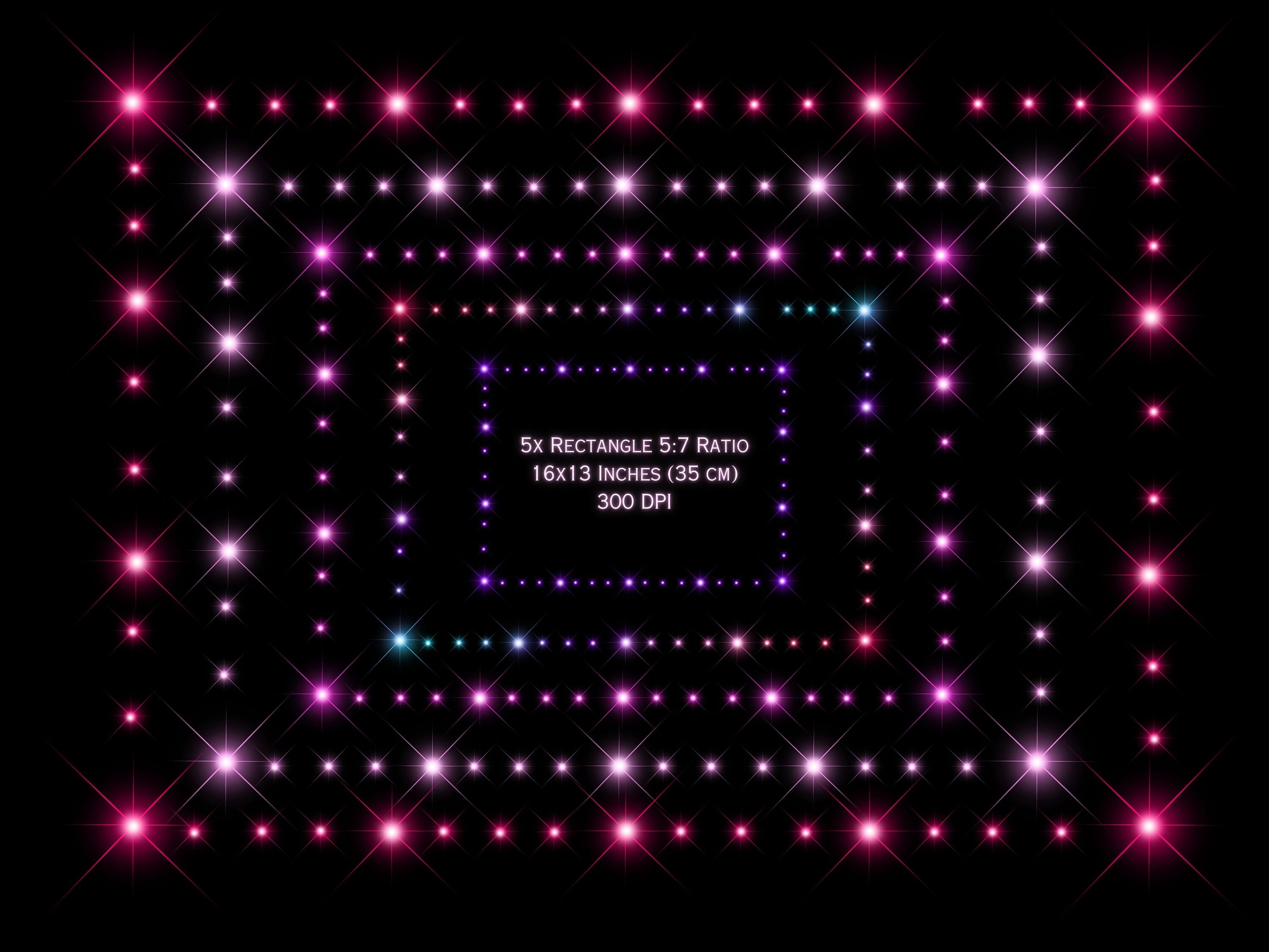 Pink Sparkle Frames Transparent PNG, Purple & Pink Glitter Frame ...