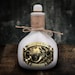 Siren's Curse Potion Label: Vintage Mermaid Skeleton Art, Printable ...