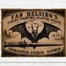 Vampire Slayer Stake Label: Van Helsing Printable (digital Download) - Etsy