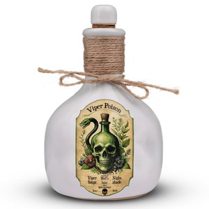 Viper Poison Printable Label, Witchcraft Potion Label, Apothecary ...