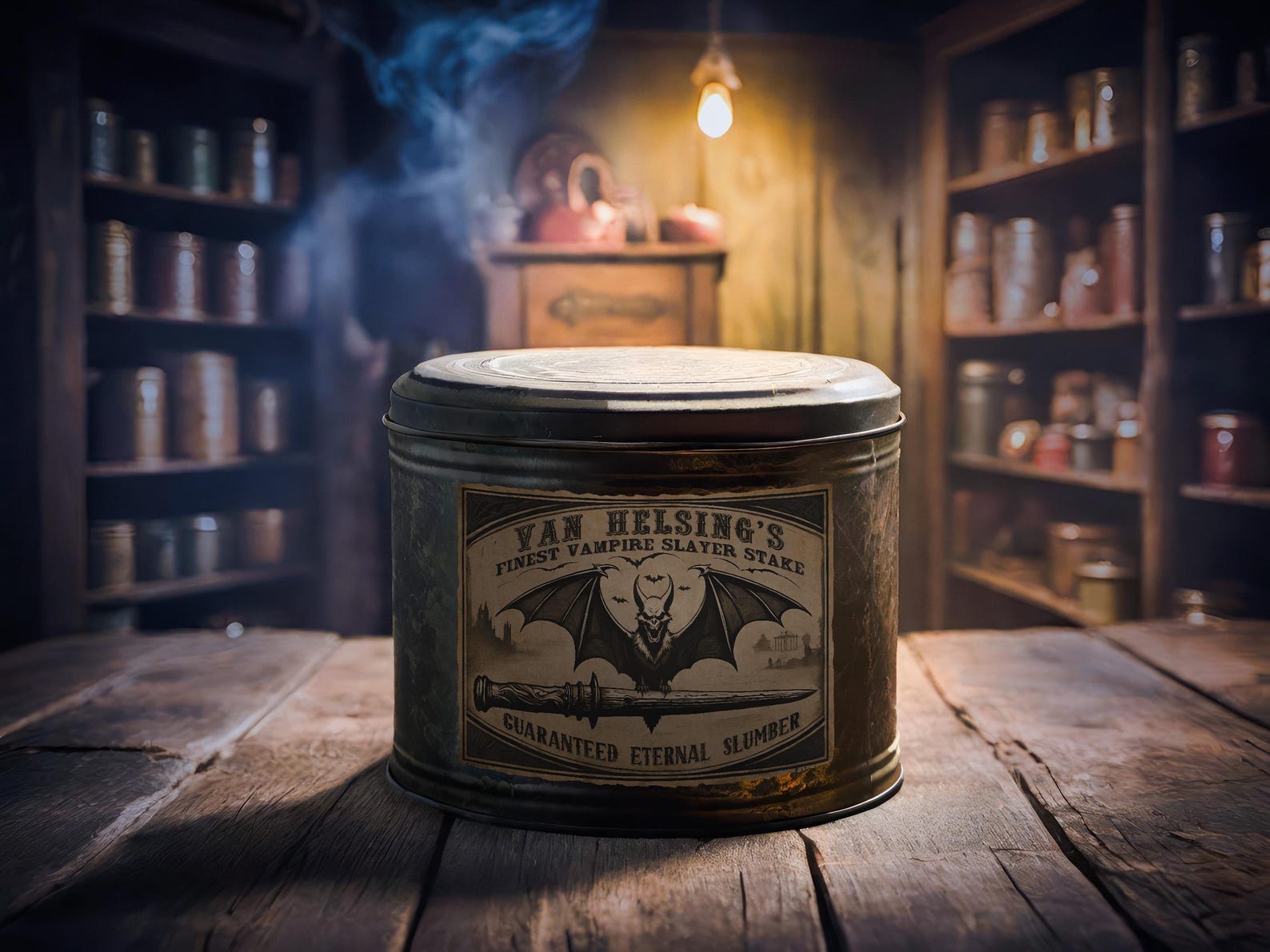 Vampire Slayer Stake Label: Van Helsing Printable (digital Download) - Etsy