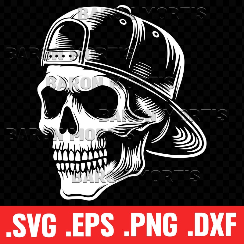 Skull Wall Decal - Etsy