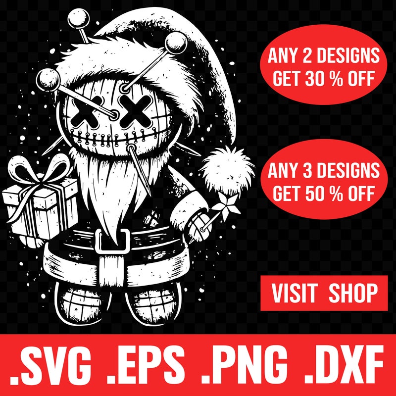 Voodoo Doll Svg - Etsy