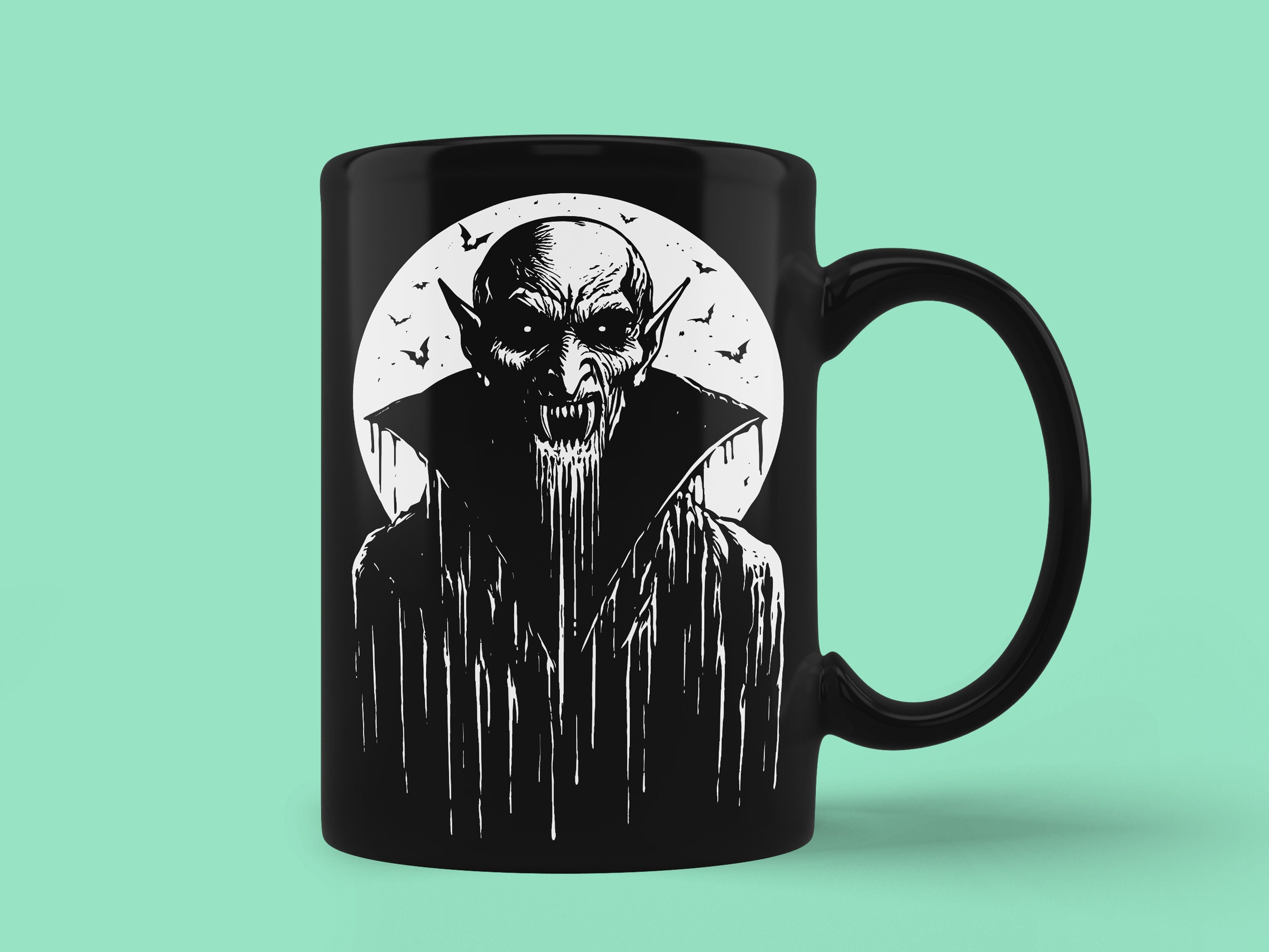 Nosferatu SVG, Vampire Vector, Halloween Scary Costume, Spooky Season ...