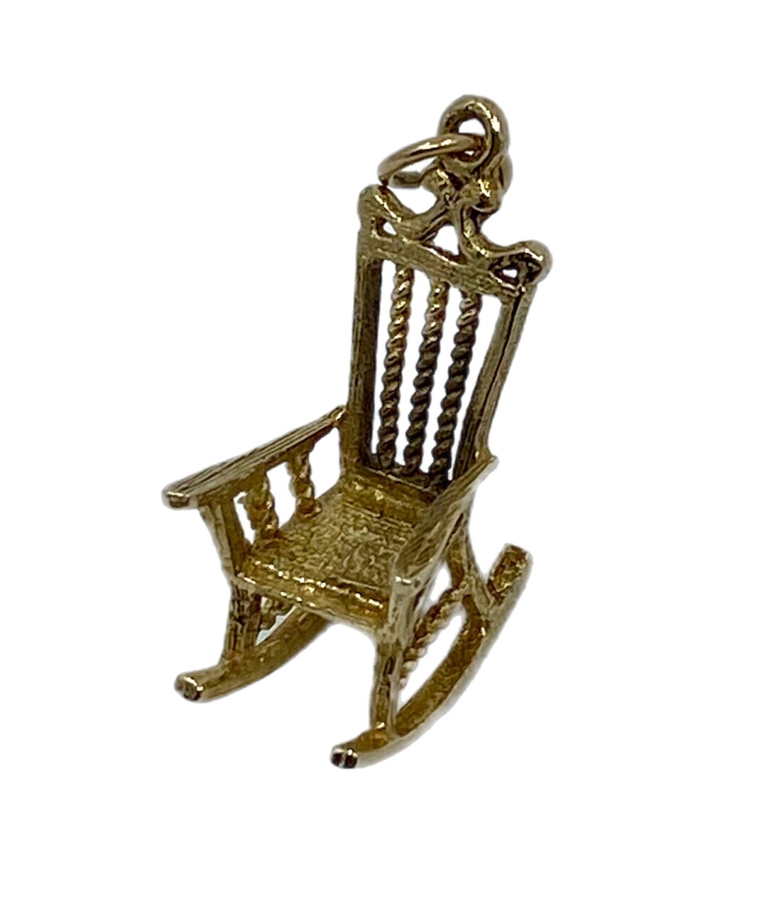 Vintage 9ct Gold Rocking Chair Charm, Retro 9K Pendant - Etsy