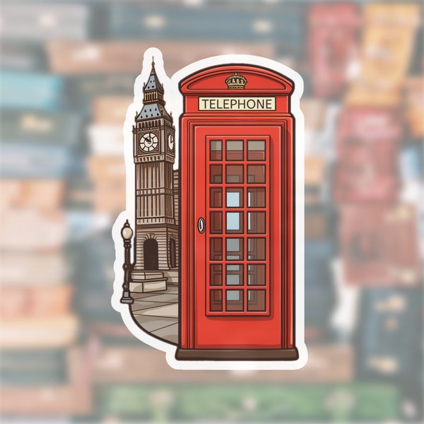 London Stickers - Etsy