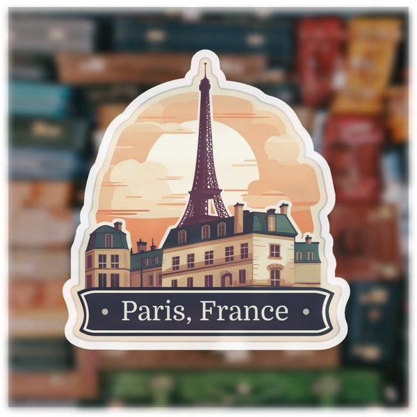 Paris Sticker - Etsy