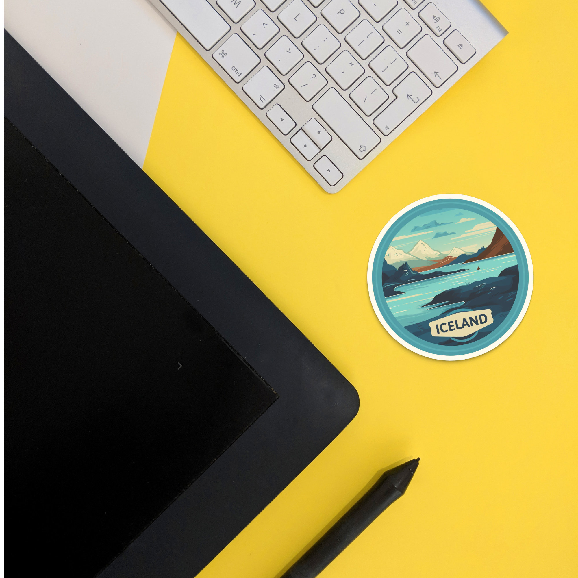 Iceland Sticker Travel Sticker Iceland Souvenir Travel Gift Travel ...