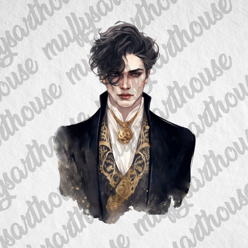 Gothic Royal Bundlewatercolor Effectcommercial - Etsy