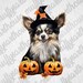 Halloween Cute Dogs Clipartpng Halloweendigital Printspooky - Etsy