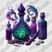 Fantasy Wizards Themed Cliparts,png Wizard,junk Journal,scrapbook ...