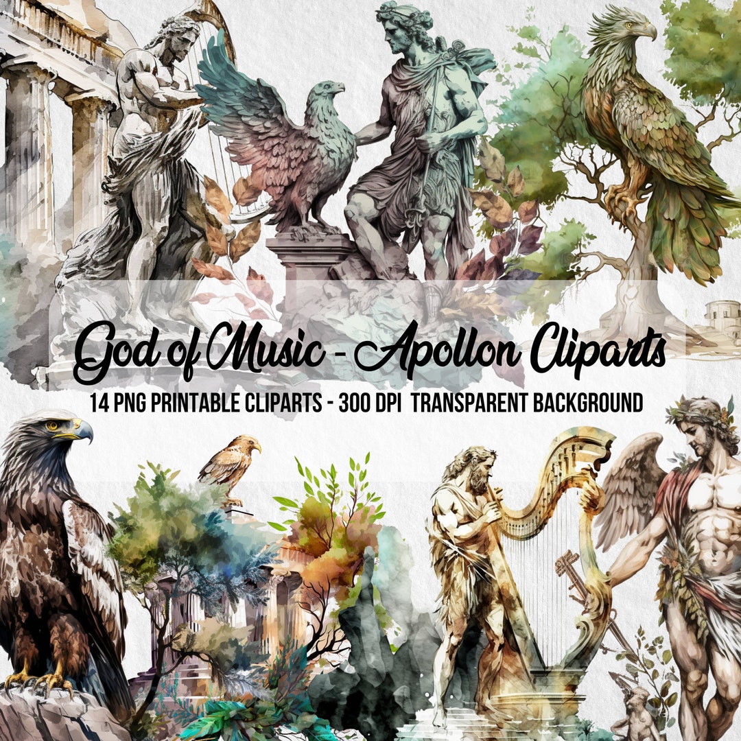 Imágenes prediseñadas de Apollon, PNG de mitología, Diario basura ...