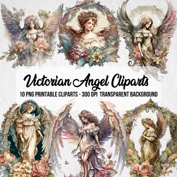 Angel Watercolor - Etsy