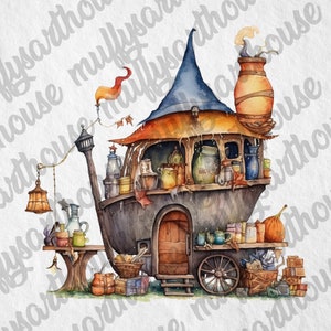 Wizard Caravan ,PNG Wizards,junk Journal,scrapbook,magical Style ...