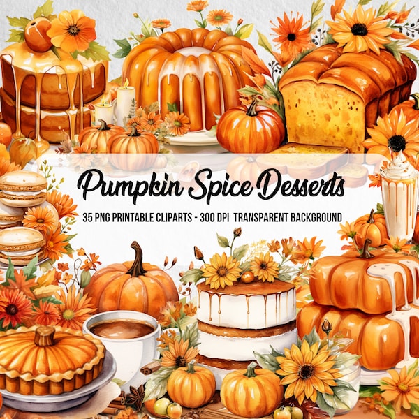 Dessert Clipart - Etsy