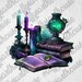 Fantasy Wizards Themed Cliparts,png Wizard,junk Journal,scrapbook ...