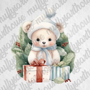 Christmas Baby Bundle,watercolor Clipart,baby Shower,newborn Baby ...