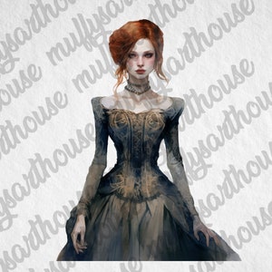 Gothic Royal Bundle,watercolor Effect,commercial Use,scrapbook,junk ...