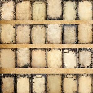 Junk Journal Pages,gothic Textures,parchment Papers,printable Old Paper ...