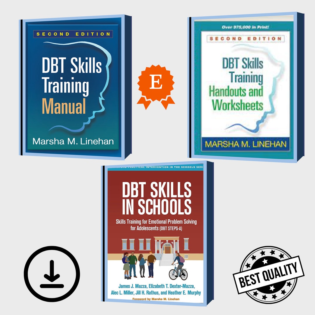 DBT Skills Training Manual DBT Skills Training Handouts and - Etsy ...