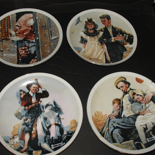 Norman Rockwell Plates - Etsy