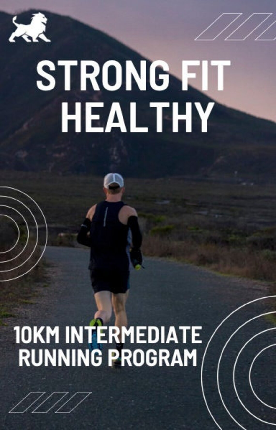 The 10km Intermediate Running Program - Etsy