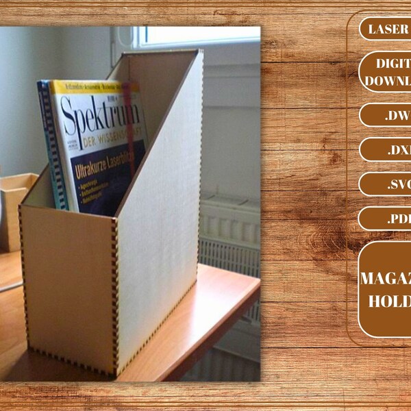 Magazine Holder - Etsy