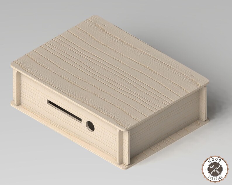 Laser Cut Wood Money Box, Cash Envelope Box, Coin Bank Digital Files - Etsy