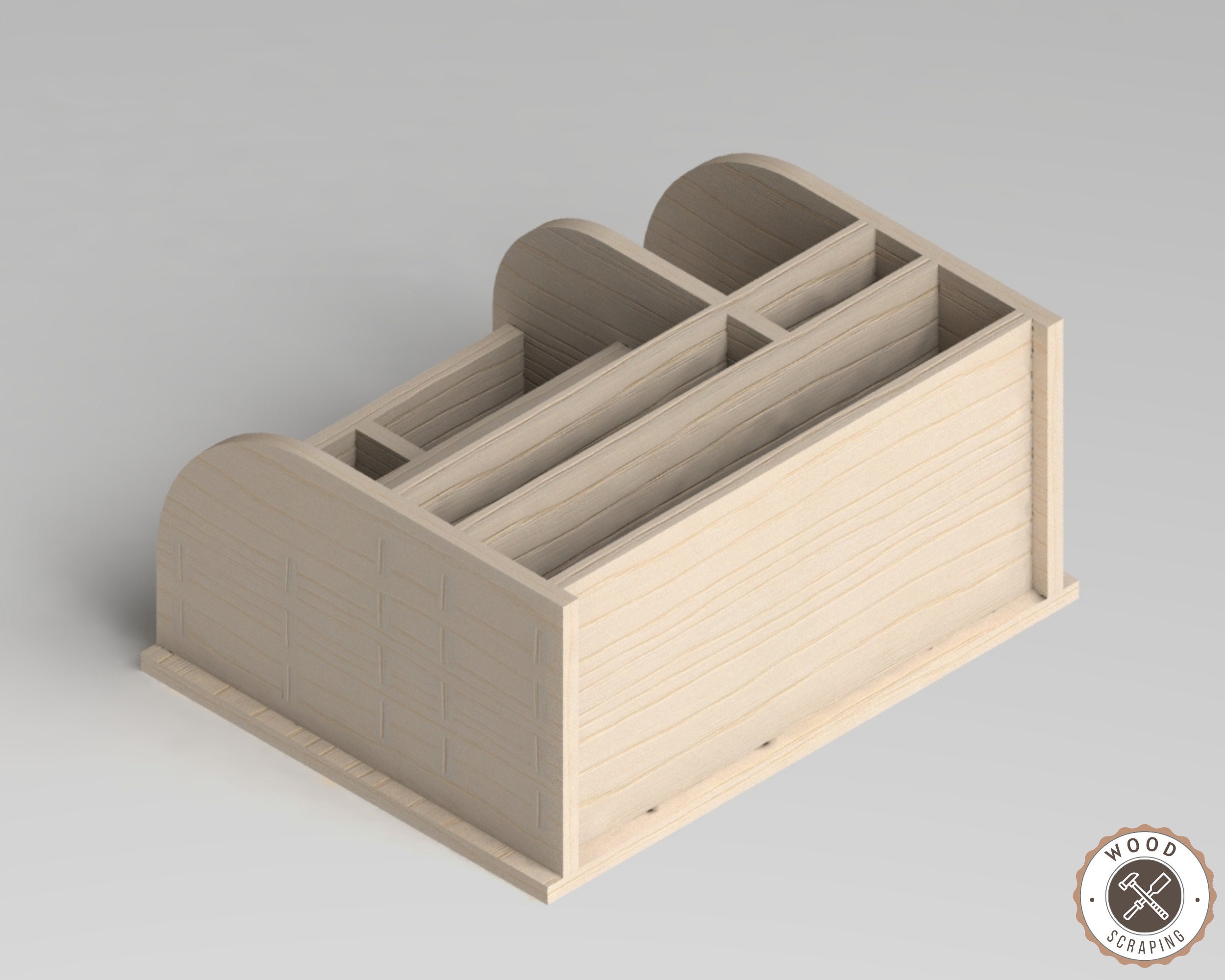 Wooden Desktop Organizer: Perfect Desk Rack and Office Storage Solution ...
