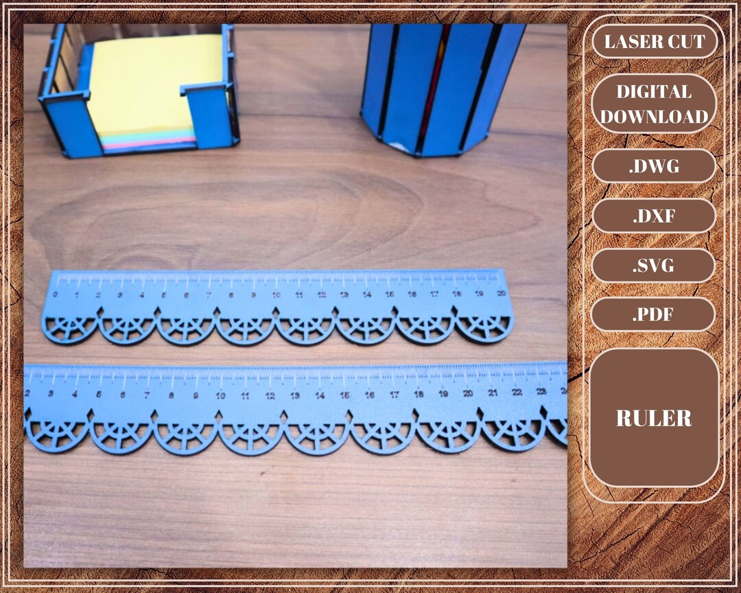 Kids Rulers, Laser Cut Ruler, Laser Cut Wooden Ruler, Children Ruler ...