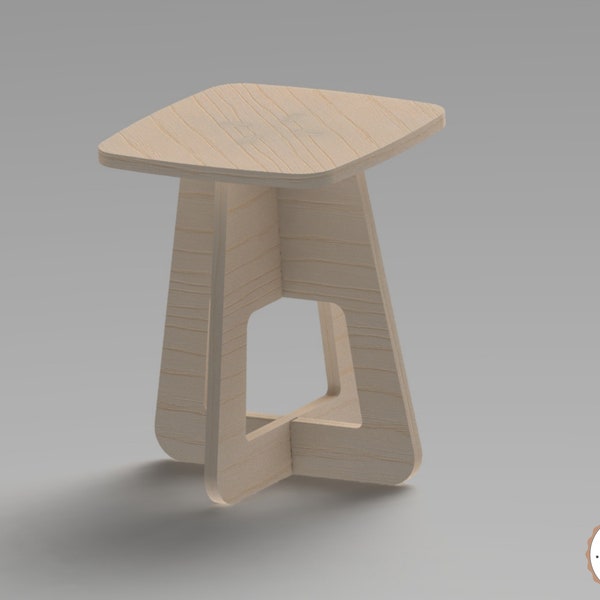 Laser Cut Kid Stool - Etsy
