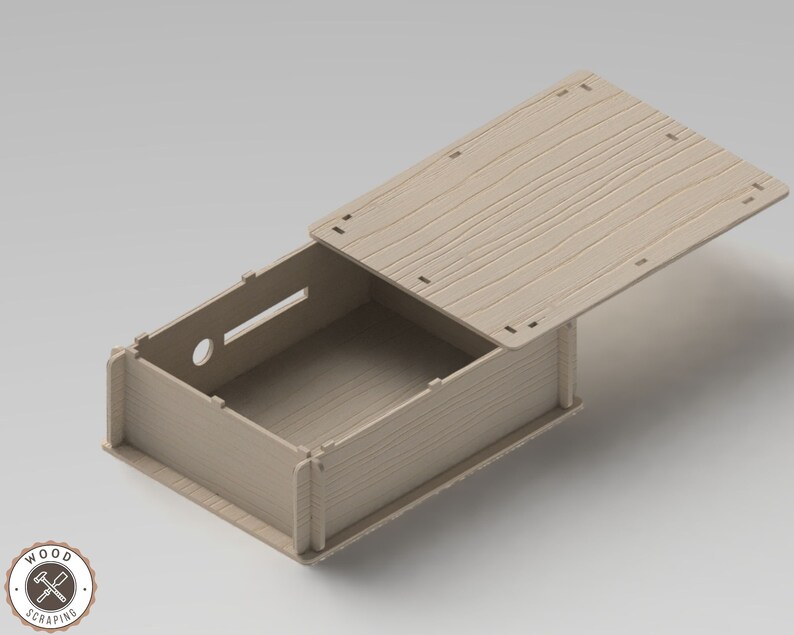 Laser Cut Wood Money Box, Cash Envelope Box, Coin Bank Digital Files - Etsy