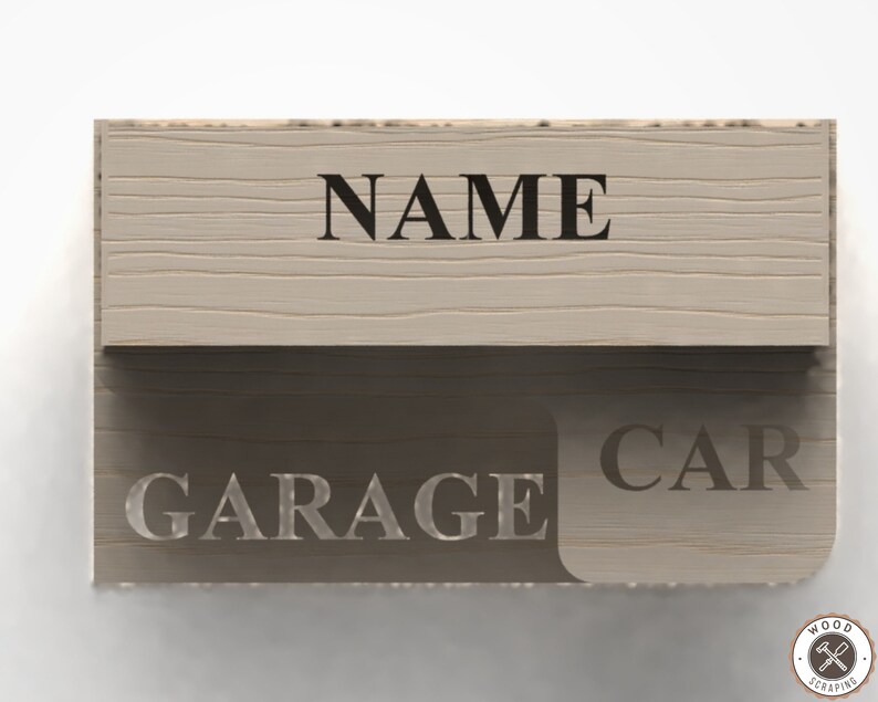 Laser Cut Wooden Toy Garage -ideal Toy Car Storage Solution & Mini ...