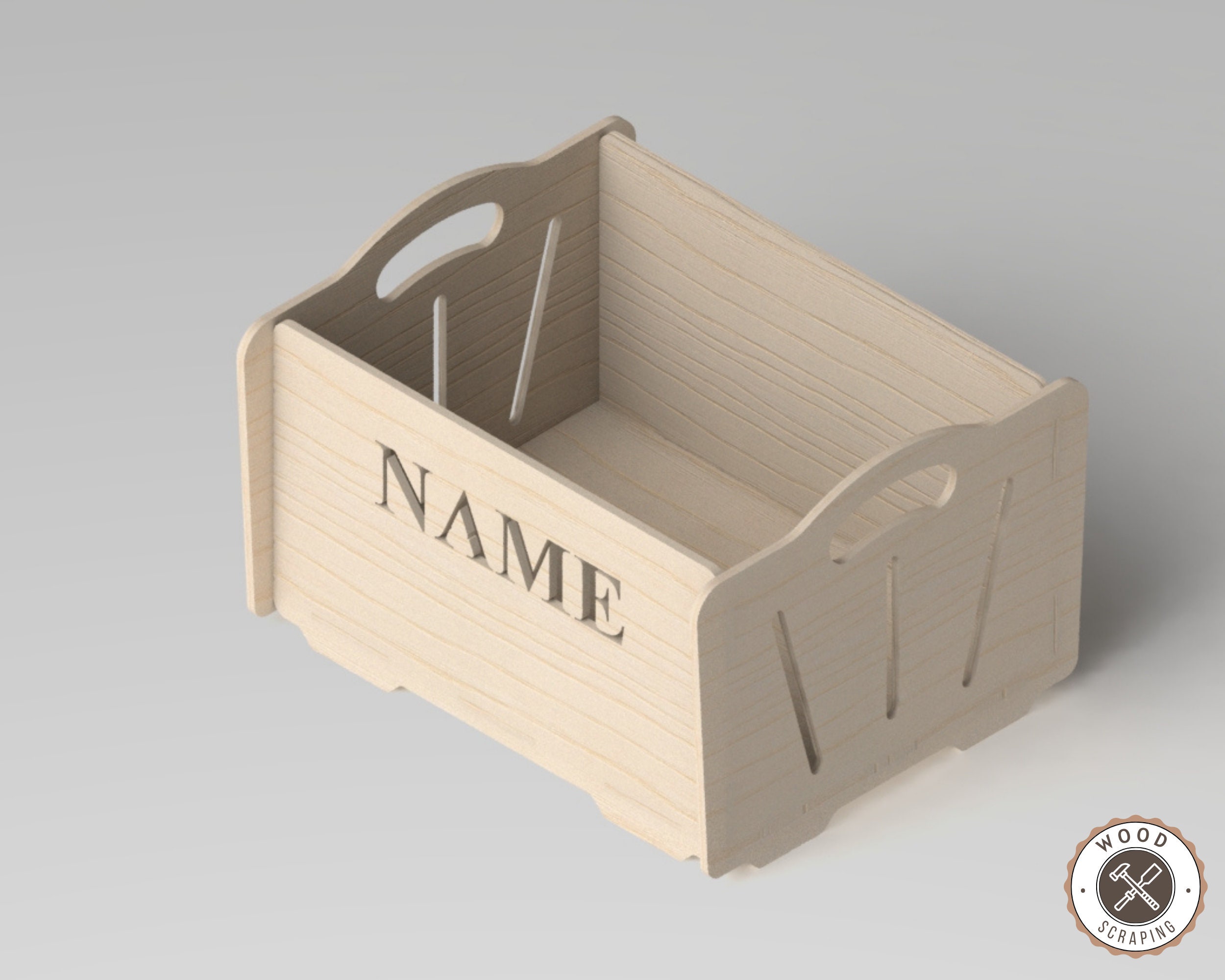 Tool Box, Laser Cut Stacking Boxes, Spray Paint Box, Hardware Box ...