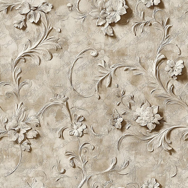 Victorian Vintage Paper Texture Seamless Design for Creative Crafts - Etsy