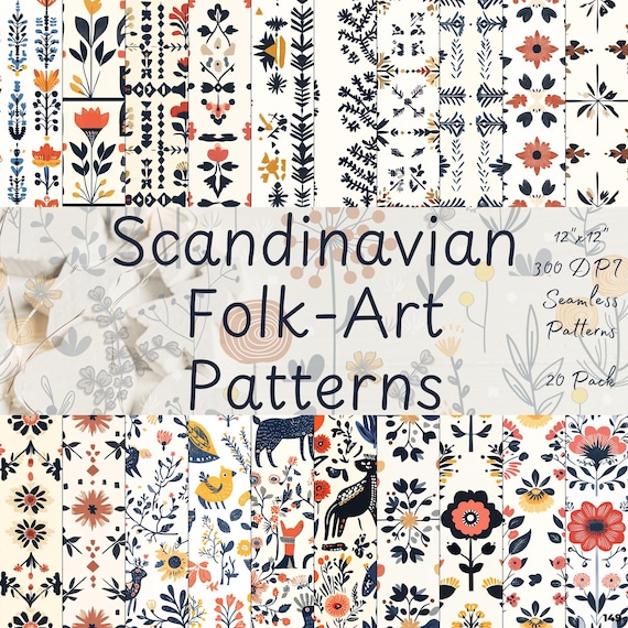 Scandinavian Art Motifs