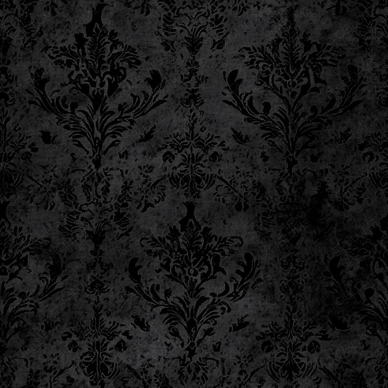 Vintage Black Paper Texture Seamless Pattern for Elegant Design - Etsy